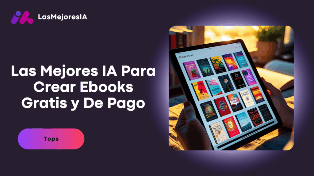 Las 6 Mejores IA Para Crear Ebooks Gratis y De Pago (2025)